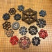 Assemblage of 16 Vintage Gate Valve Handles - Industrial Steampunk ...