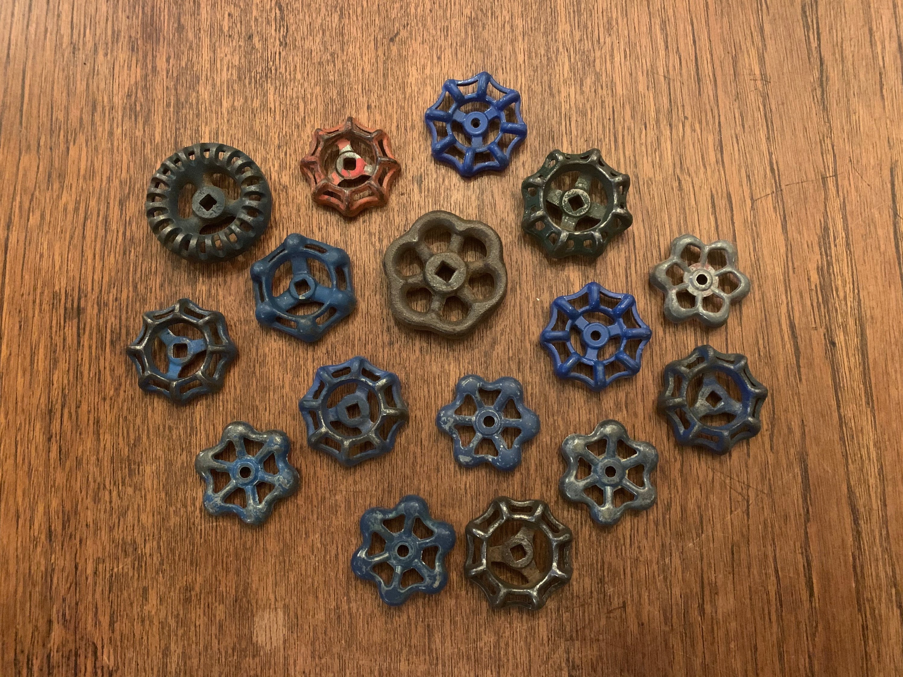 Assemblage of 16 Vintage Gate Valve Handles Industrial | Etsy