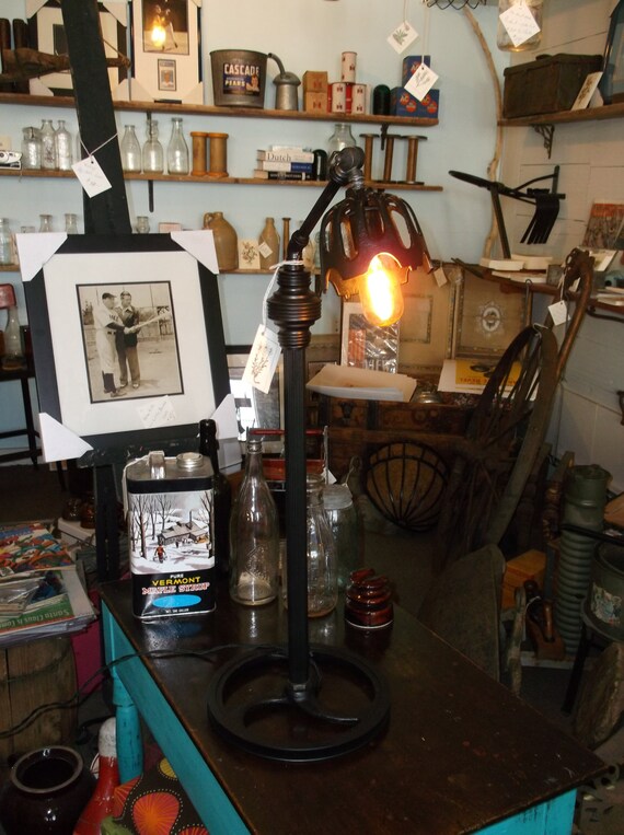 Custom Industrial Table Lamp Lighting Design | Etsy