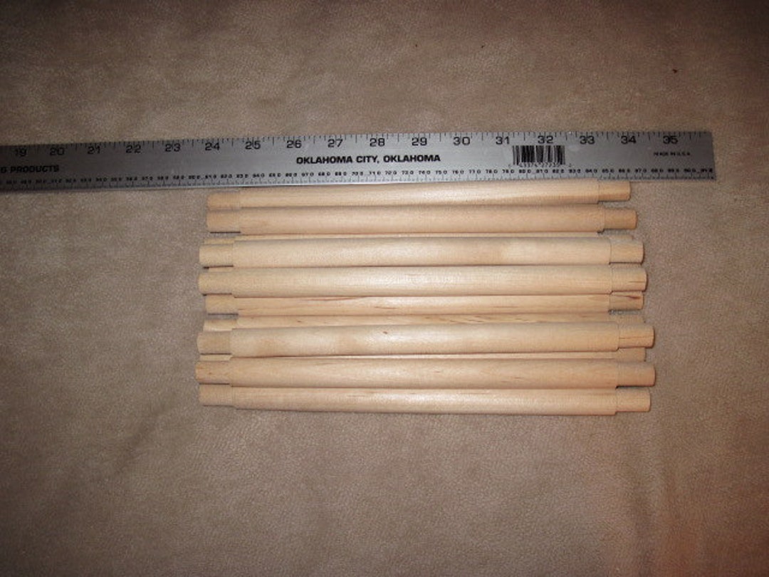 12 Maple Dowels With Tenons - Crafts, Furniture, Hobbies - Etsy