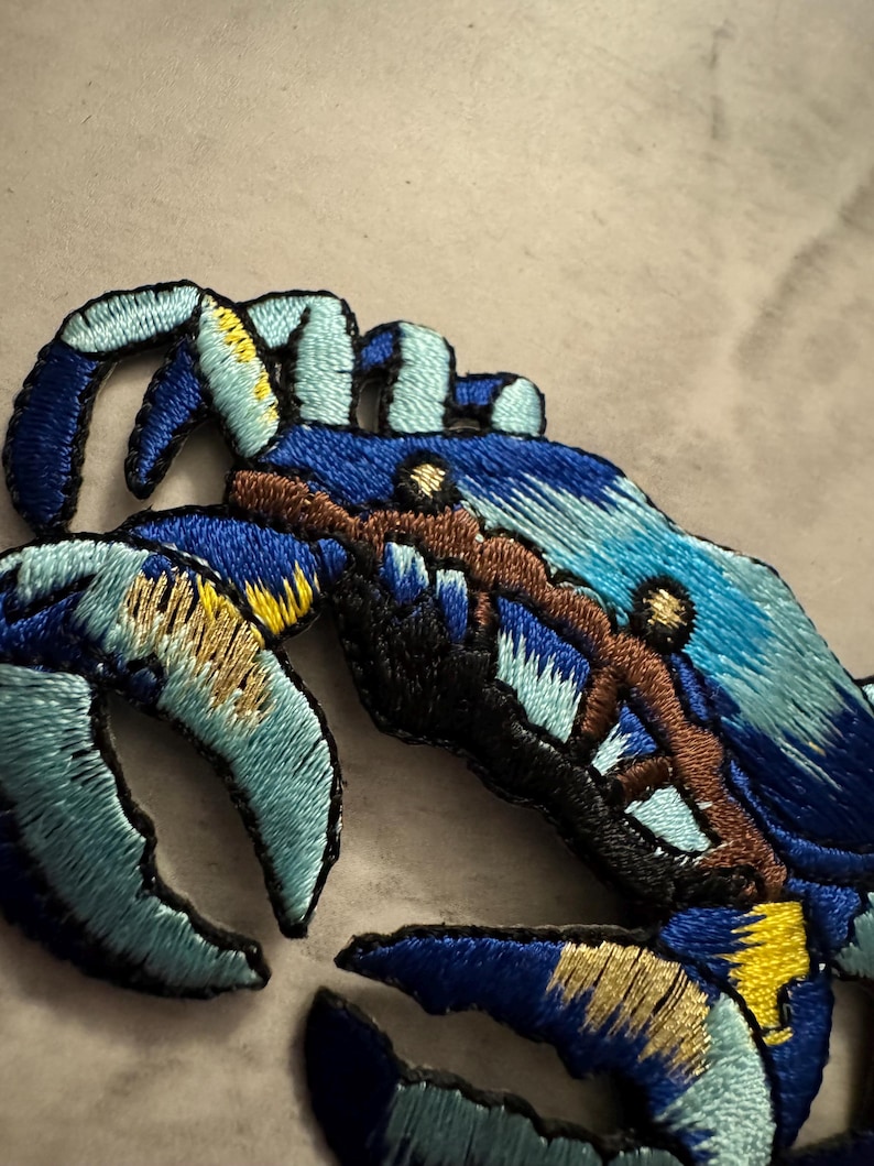 Blue Crab Patch - Etsy