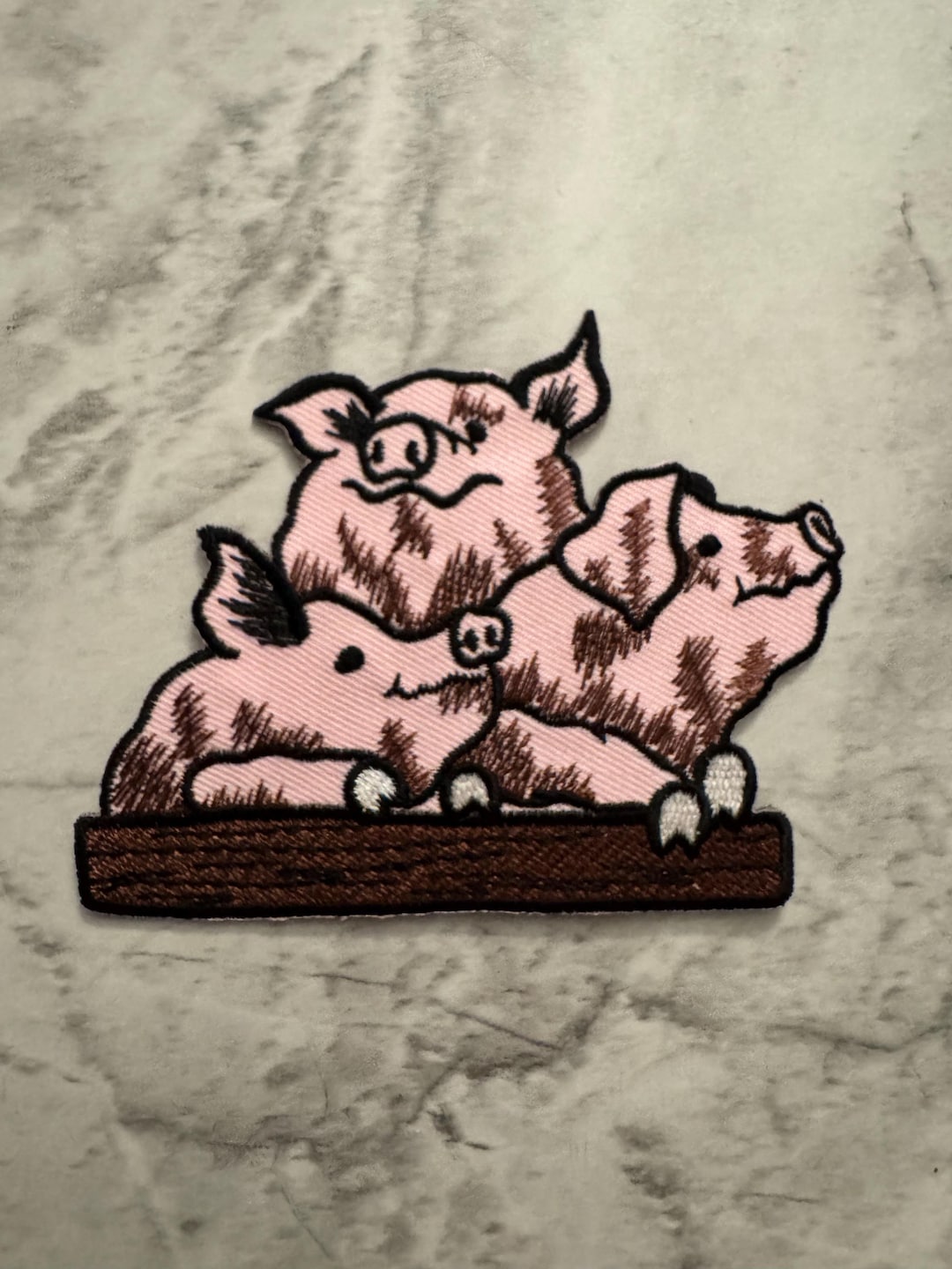 Three Little Pigs Patch - Etsy