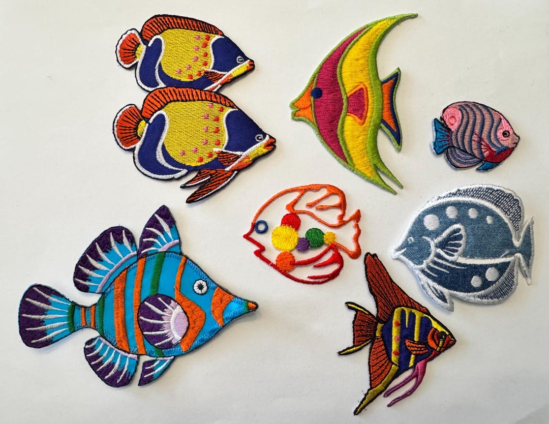 Fish Patches - Etsy