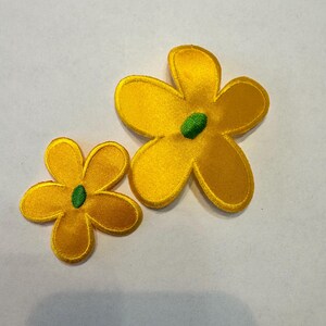 Yellow Silk Flower Patch - Etsy