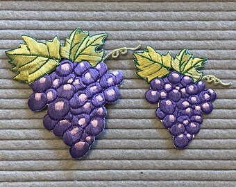 Tiny Grapes Patch Custom Made AP26 - Etsy