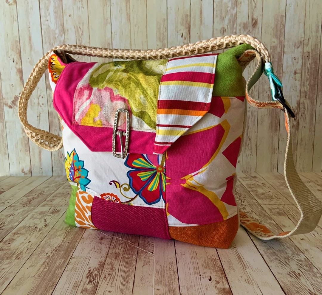 Shabby Chic Bag, Shabby Chic Purse, Shabby Chic Tote Bag, Hippie Purse ...