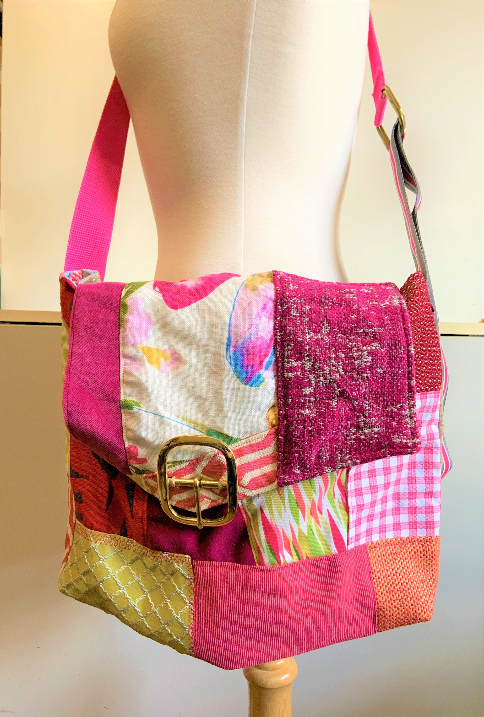 Patchwork Purse Patchwork Tote Patchwork Bag Hippie Purse | Etsy