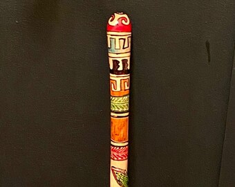 Aztec Walking Stick - Etsy