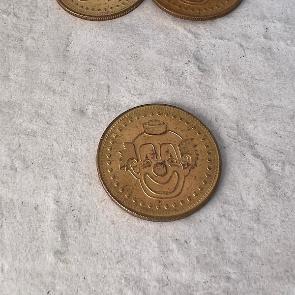 Clown Token - Etsy