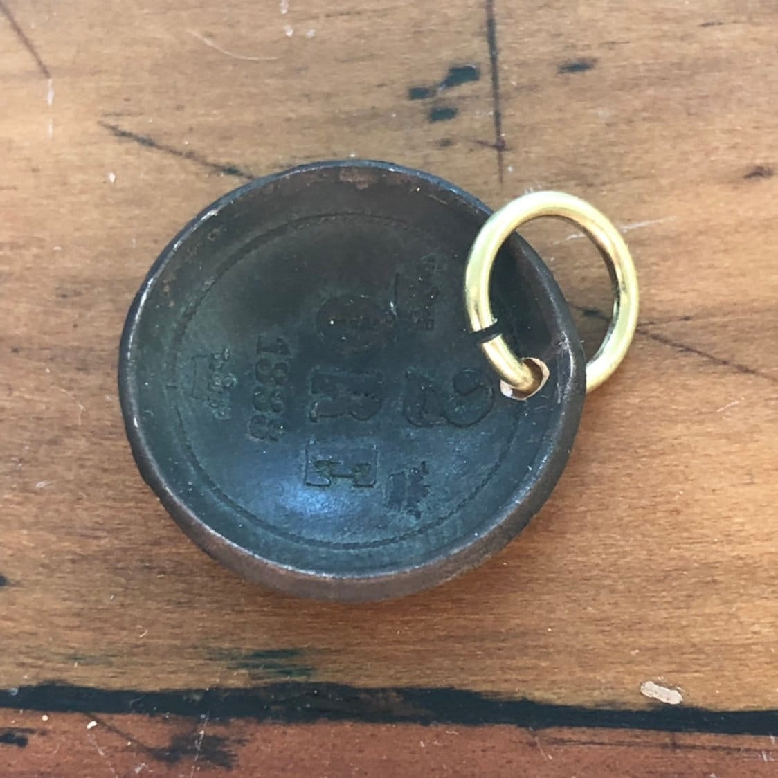 Antique Foreign Coin Necklace Charm - Vintage Coins and Tokens From ...