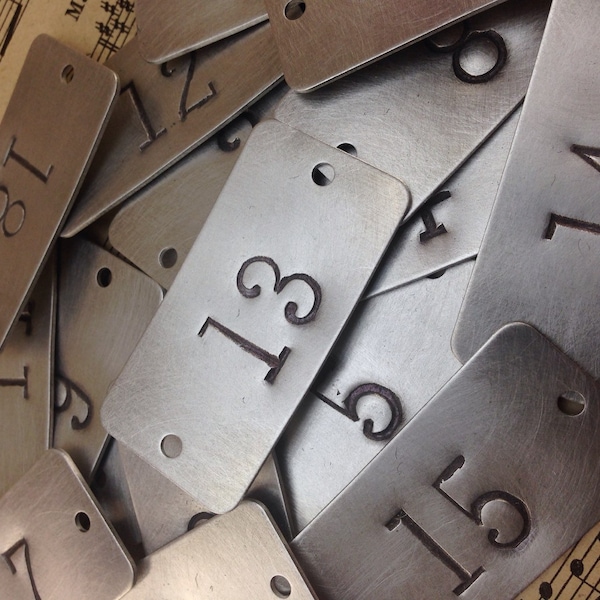 Metal Locker Number Plates - Etsy