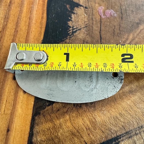 Antique nickel plated Brass Locker number plate or lo… - Gem
