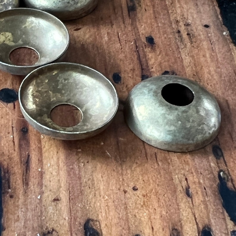 Set of 100 Antique Brass Screw Caps Vintage Furniture - Etsy