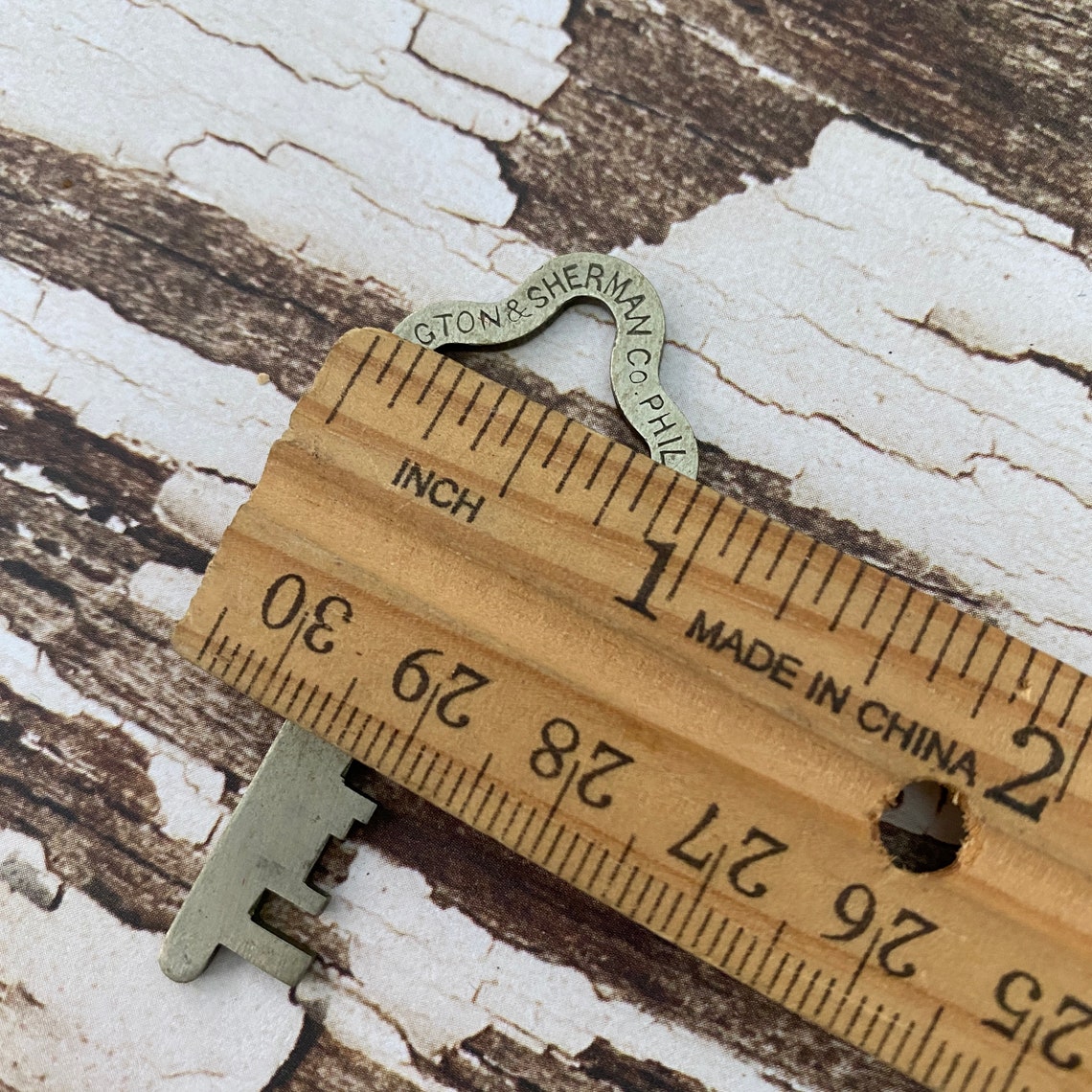 Flat Skeleton Key Set of 3 Safe Deposit Box Bank Vault Star | Etsy