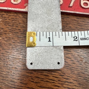 Vintage Fire Box Numbers Red Tags Metal Tag - Favorite Numbers ...