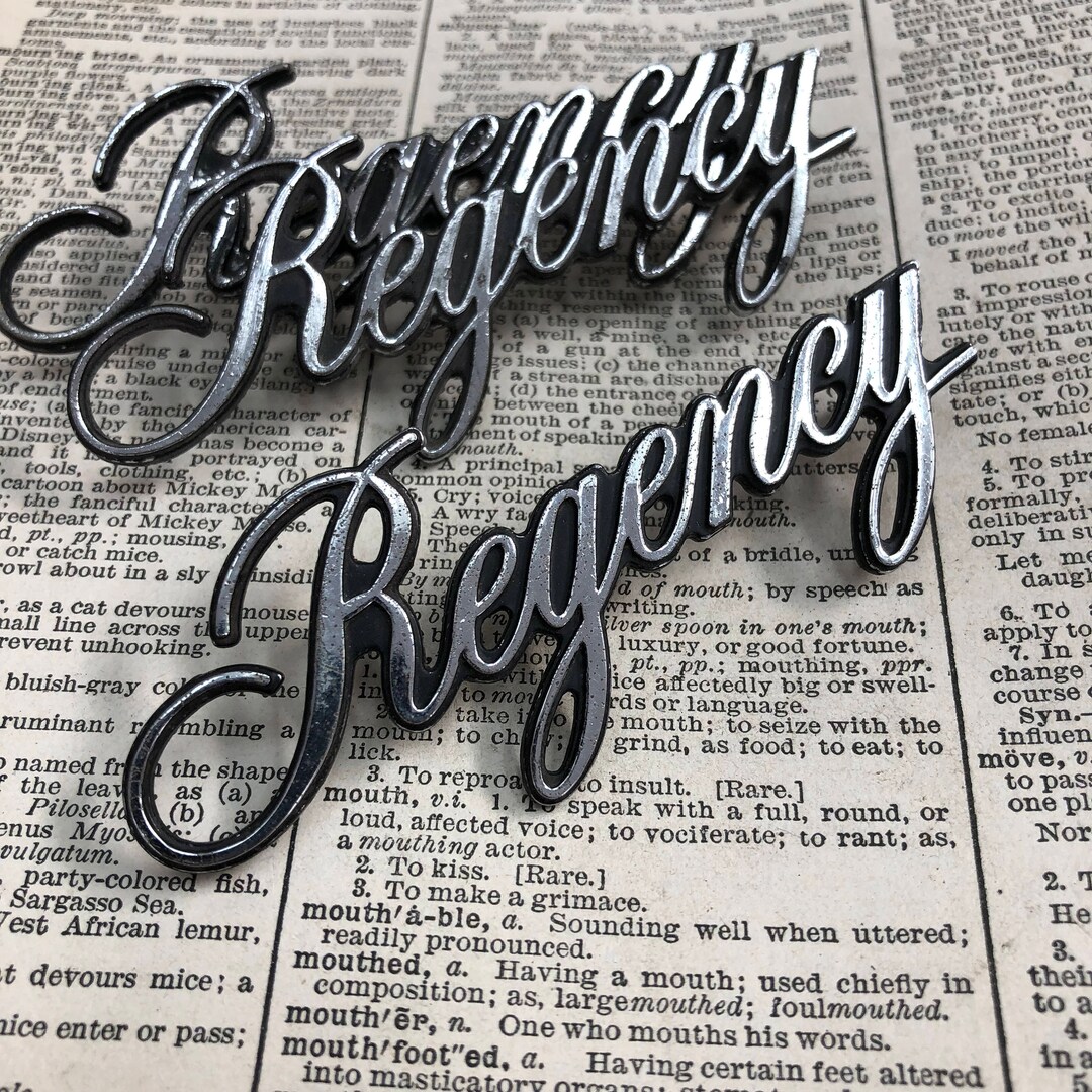 Vintage Oldsmobile Regency Hood Ornament - Custom Auto Emblem - Vintage ...