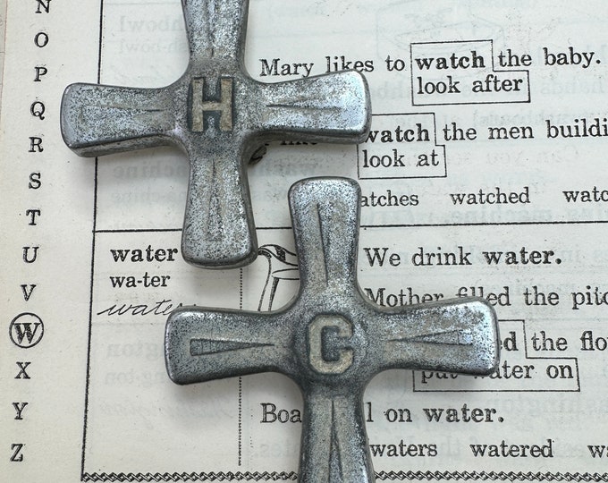 Red 2.5" Iron Valve Handle -faucet Handle - Spigot Handle - Valve ...