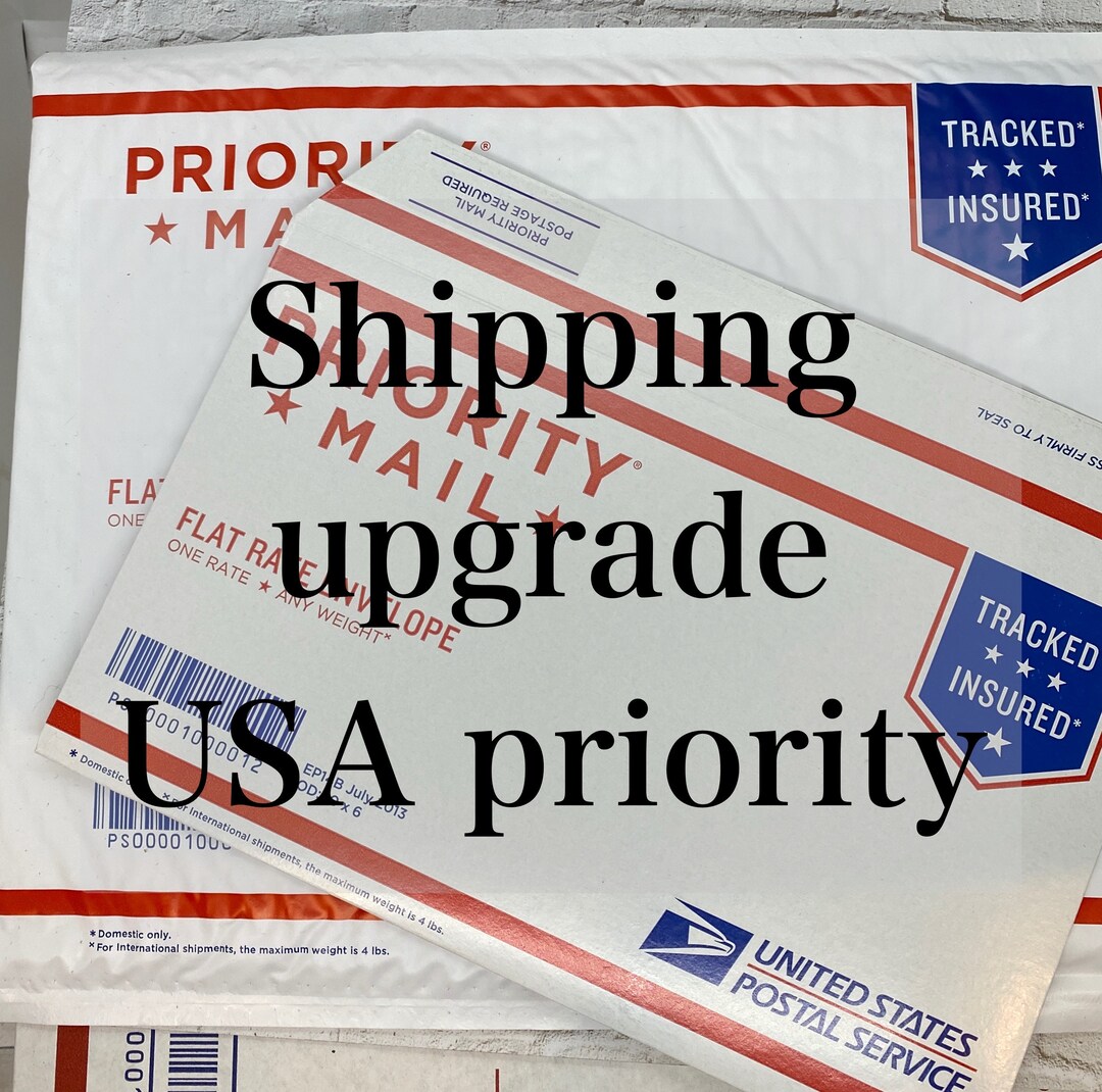 Avintageparcel -priority Shipping Upgrade -ADD ON - Etsy