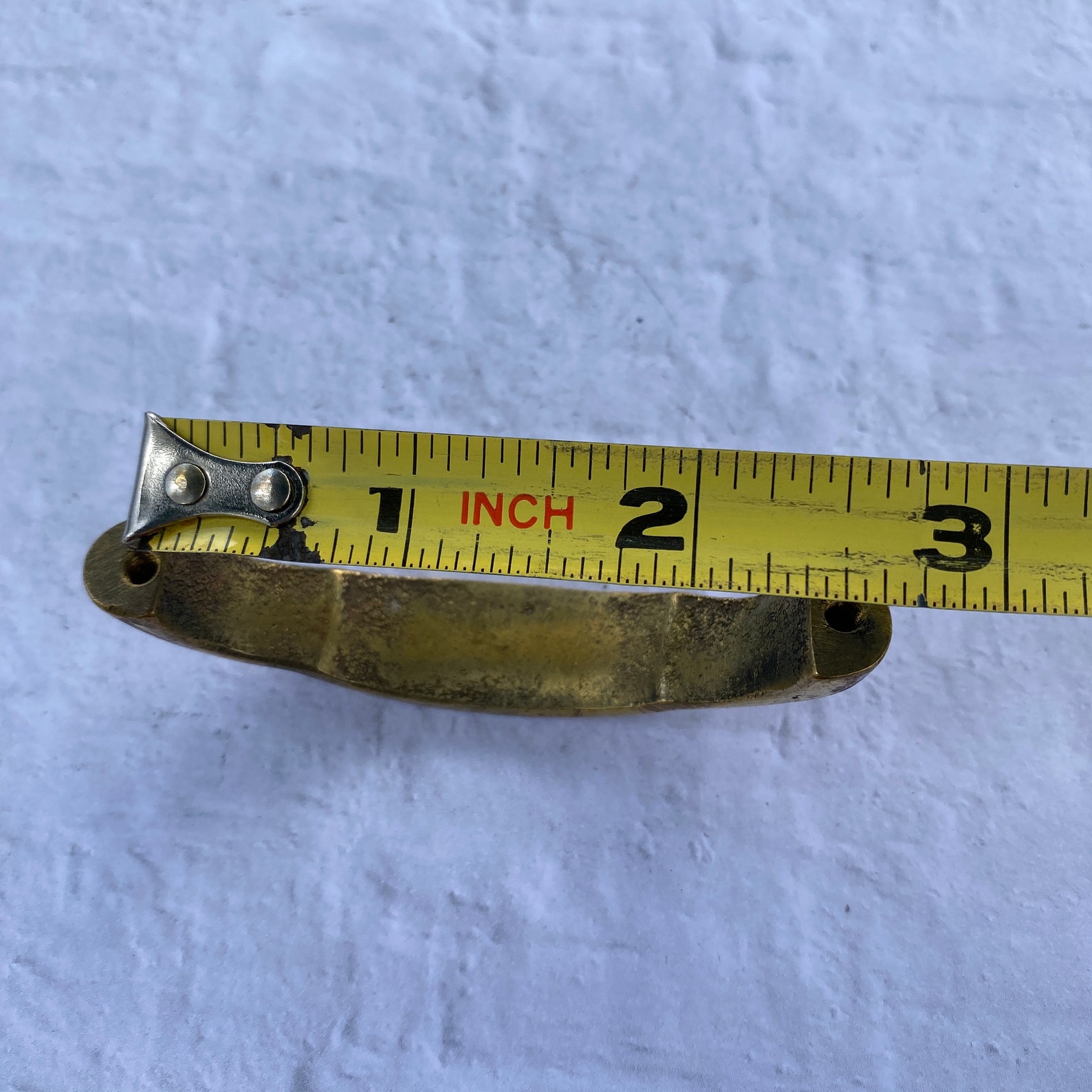 Vintage Brass Drawer Pull With Keyhole door Pull Antique - Etsy