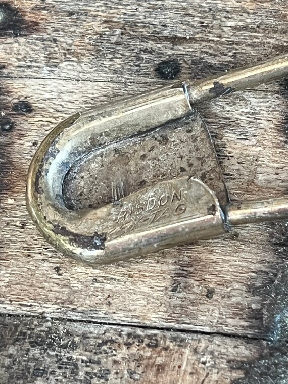 4" antique Blanket Pin - horse pin - kilt pin - large… - Gem