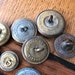 Lot of 10 Vintage Brass Military Uniform Buttons Army - Etsy