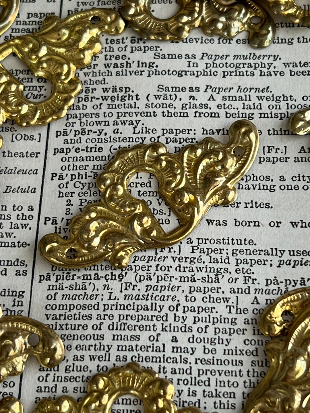 Vintage Brass Antique Keyhole - Vintage Keyhole - Antique Brass and ...