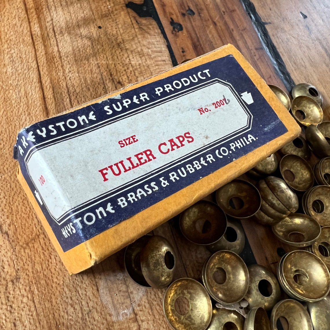 Set of 100 Antique Brass Screw Caps Vintage Furniture - Etsy
