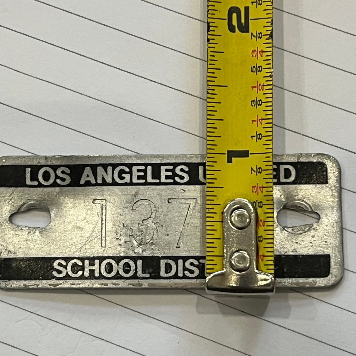 Industrial Locker Number Plates choose the Quantity Los | Etsy