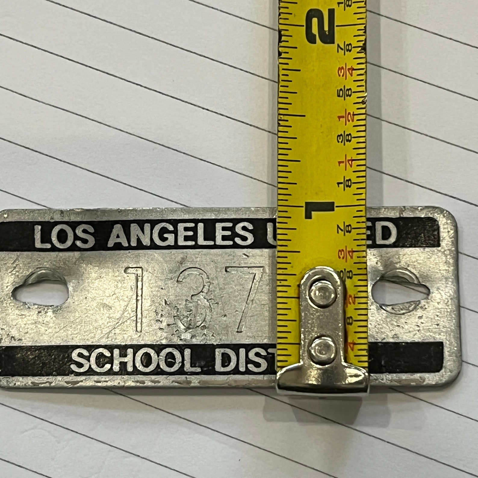 Industrial Locker Number Plates choose the Quantity Los | Etsy