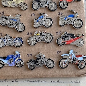 Motorcycle Lapel Pin - Vintage Motorcycle Jacket Pin - Biker Pins ...