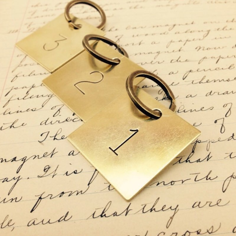 Coat Check Tags - Etsy