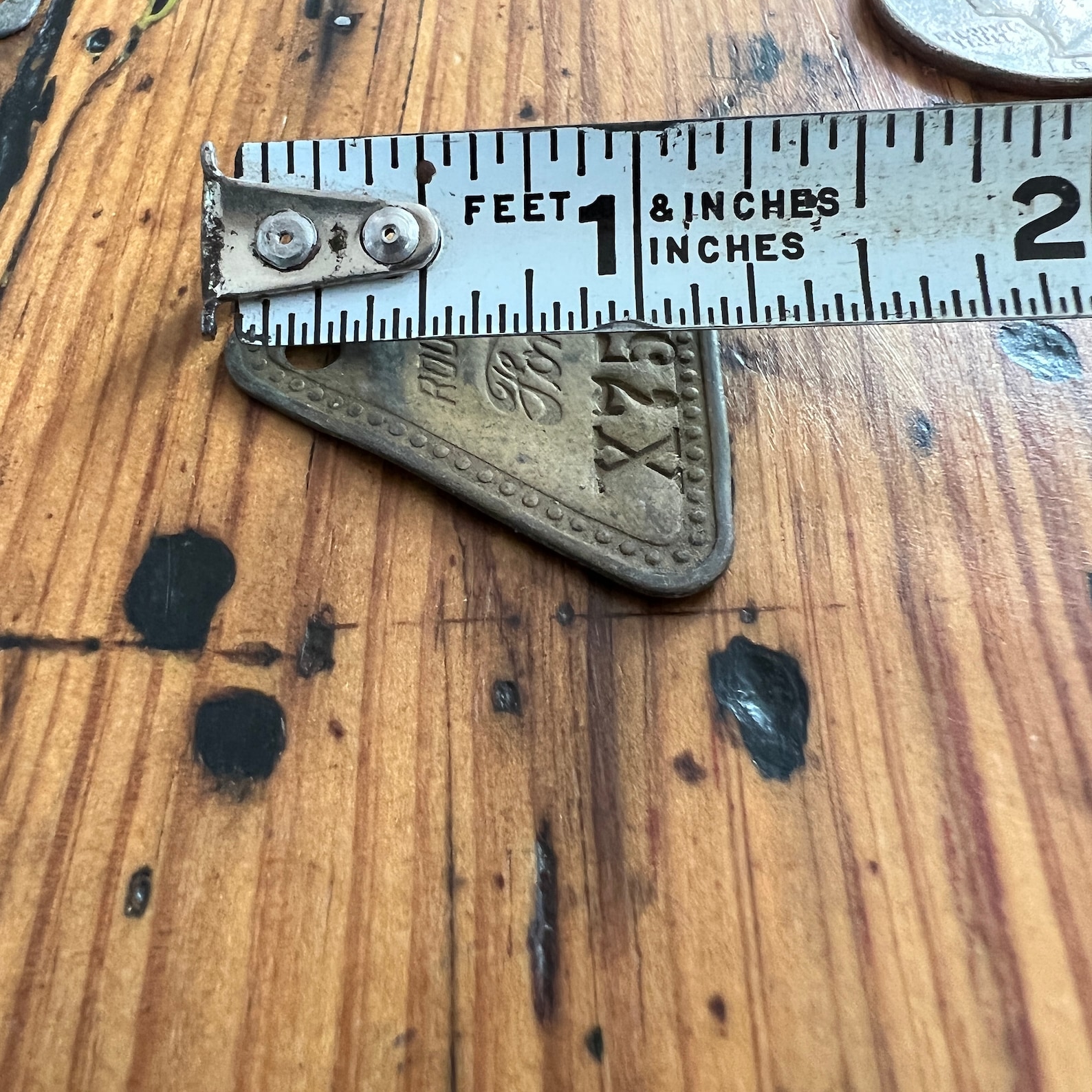 Vintage Brass Ford Tool Tag Authentic Auto Brass Key Fob - Etsy