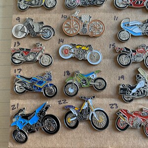 Motorcycle Lapel Pin Vintage Motorcycle Jacket Pin Biker Pins Harley ...
