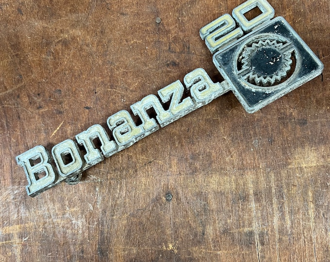 Vintage Chevy Bonanza Truck Hood Ornament Custom Auto Emblem Vintage ...