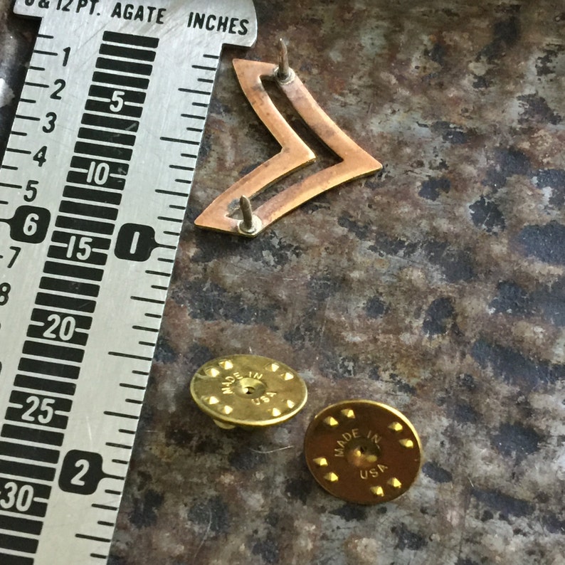 Military Chevron Rank Pin Army Uniform pin vintage armed | Etsy