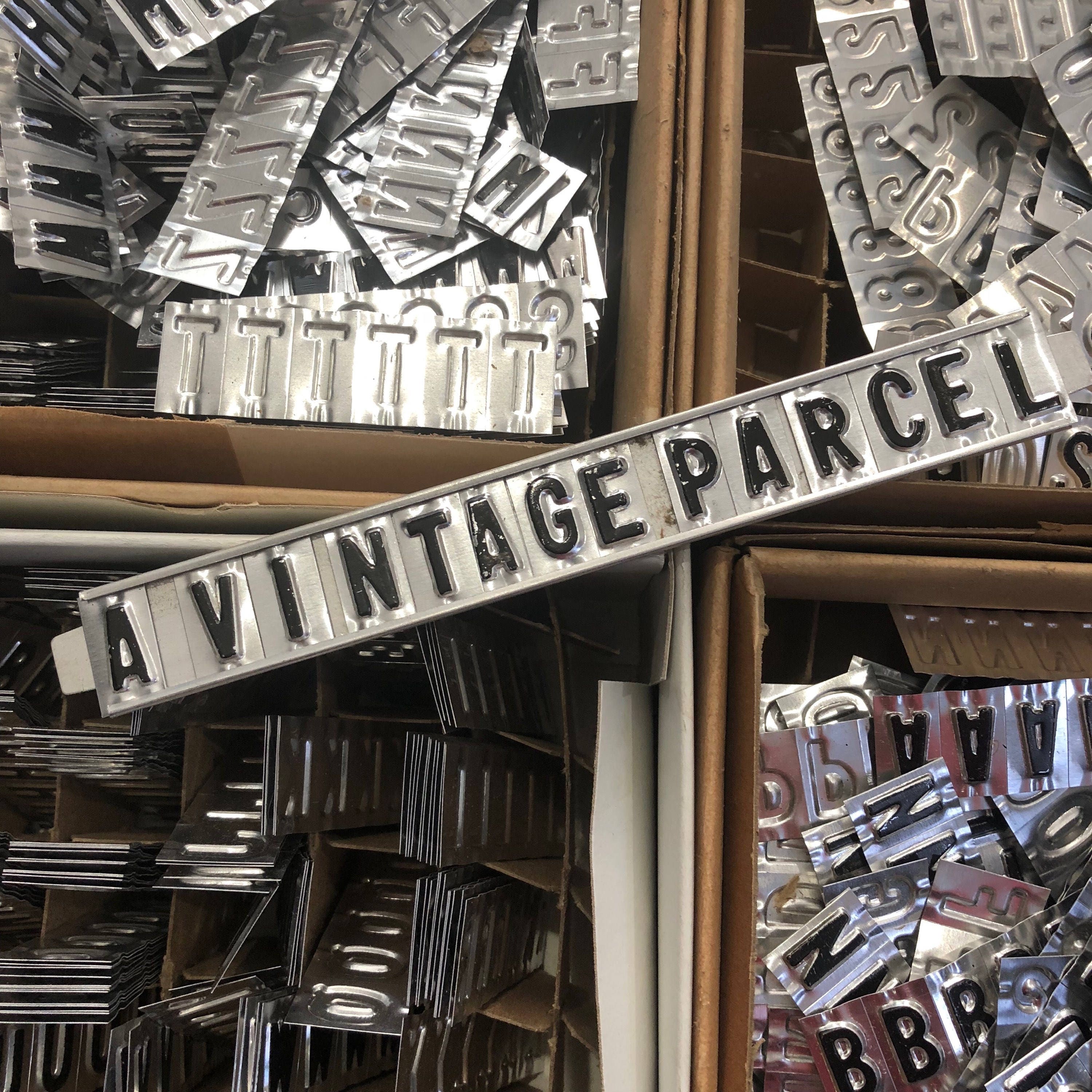 Vintage Grave Marker Letters you Choose Funeral Home - Etsy