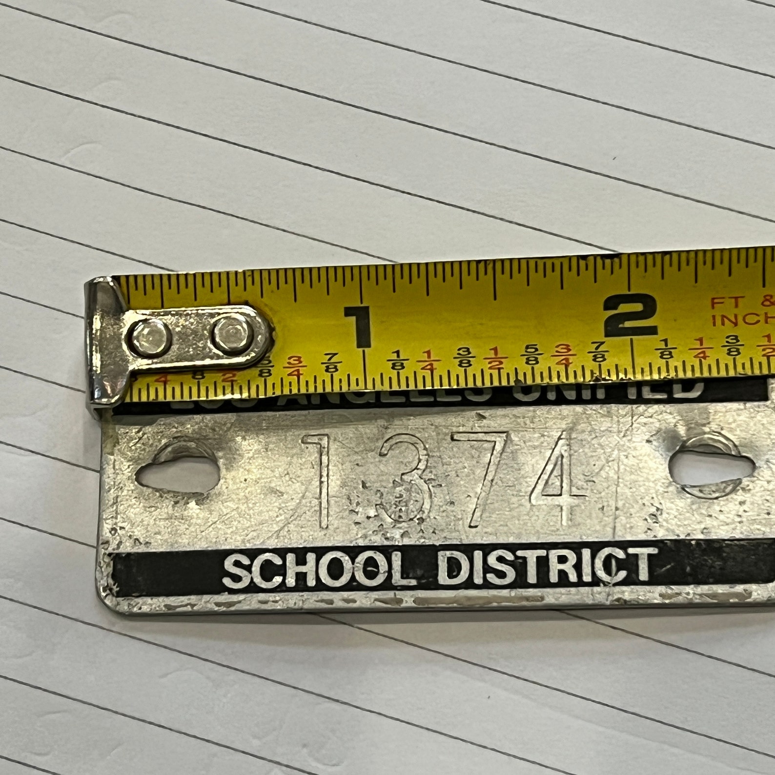 Industrial Locker Number Plates choose the Quantity Los | Etsy