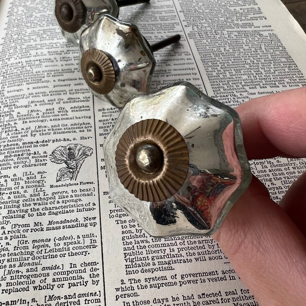Glass Drawer Pulls - Etsy