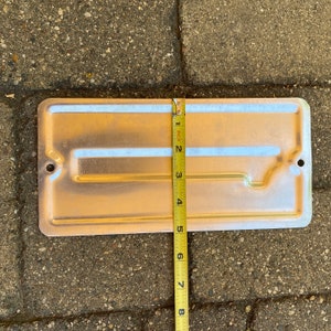 Metal Gas Station Number 10 Off-white Metal Sign Number Gas Station ...