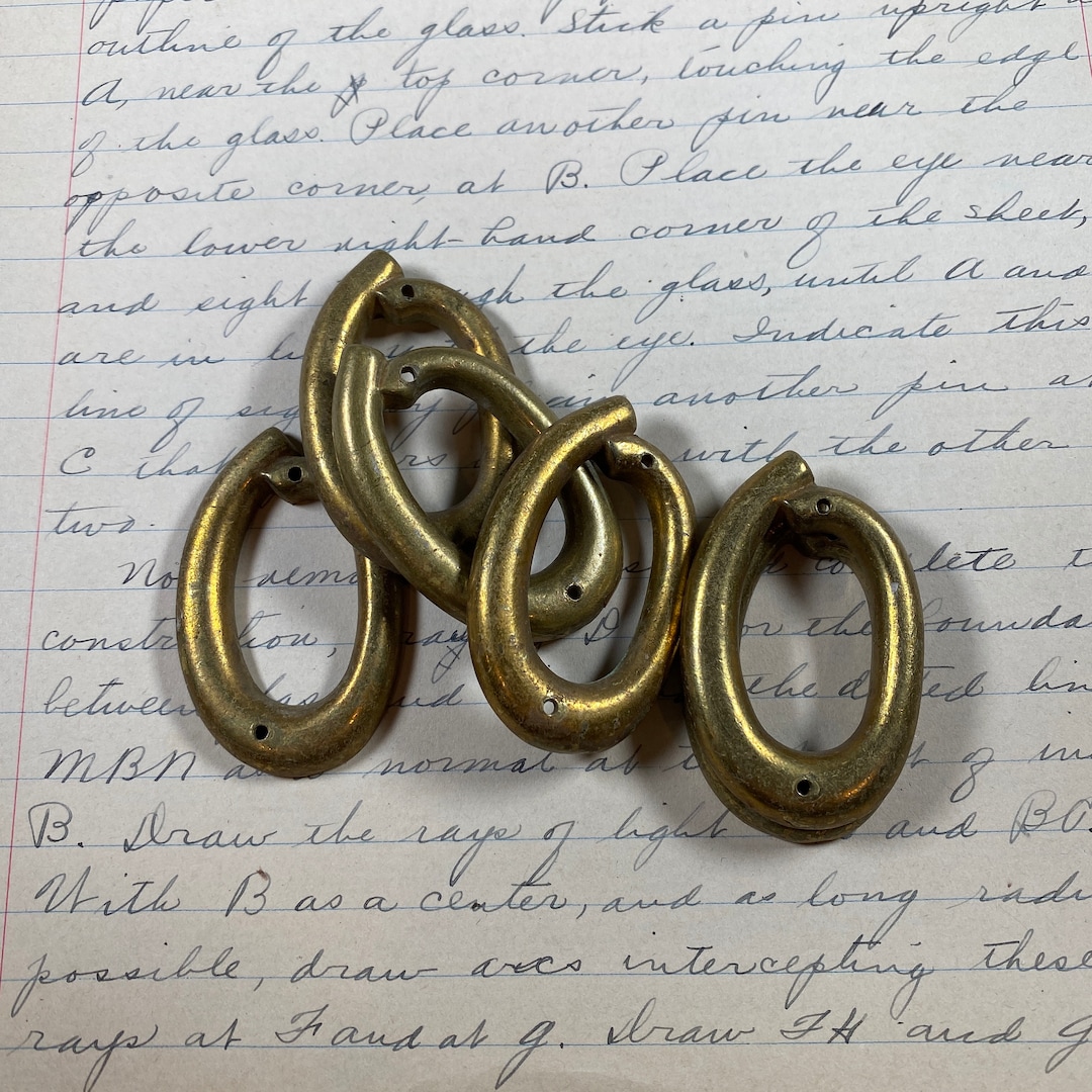 Vintage House Numbers - Brass House Number Zero 0- Height 2" - Salvaged ...