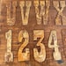 Rusty Metal Letters and Numbers 6 Letter Sign Letter - Etsy