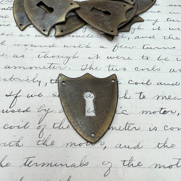 Antique Escutcheon - Etsy