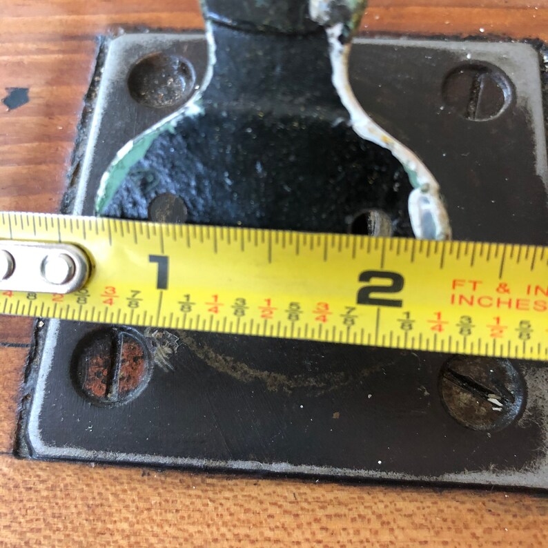 Chippy Light White Paint Acorn Coat Hooks Authentic Vintage | Etsy