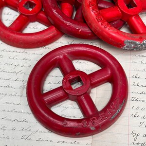 Valve Handle Large Rusty Vintage and Large Huge Industrial Valve ...