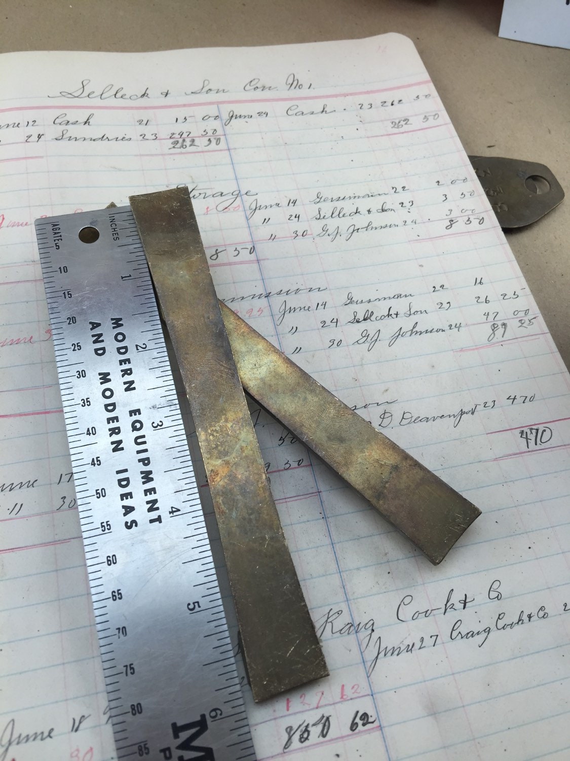 Antique Brass Sign Letter I - Vintage Metal marquee letter - Industrial ...