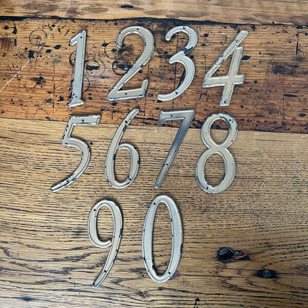 4 Inch Numbers - Etsy