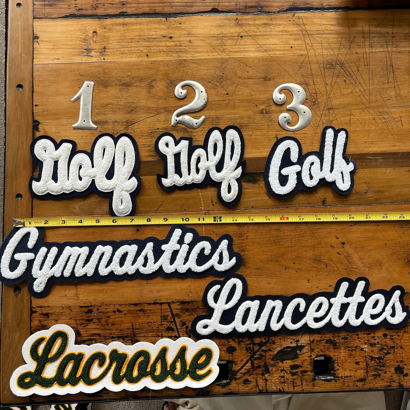 Varsity Sport and Activity Patches Letter Jacket Patches _ - Etsy