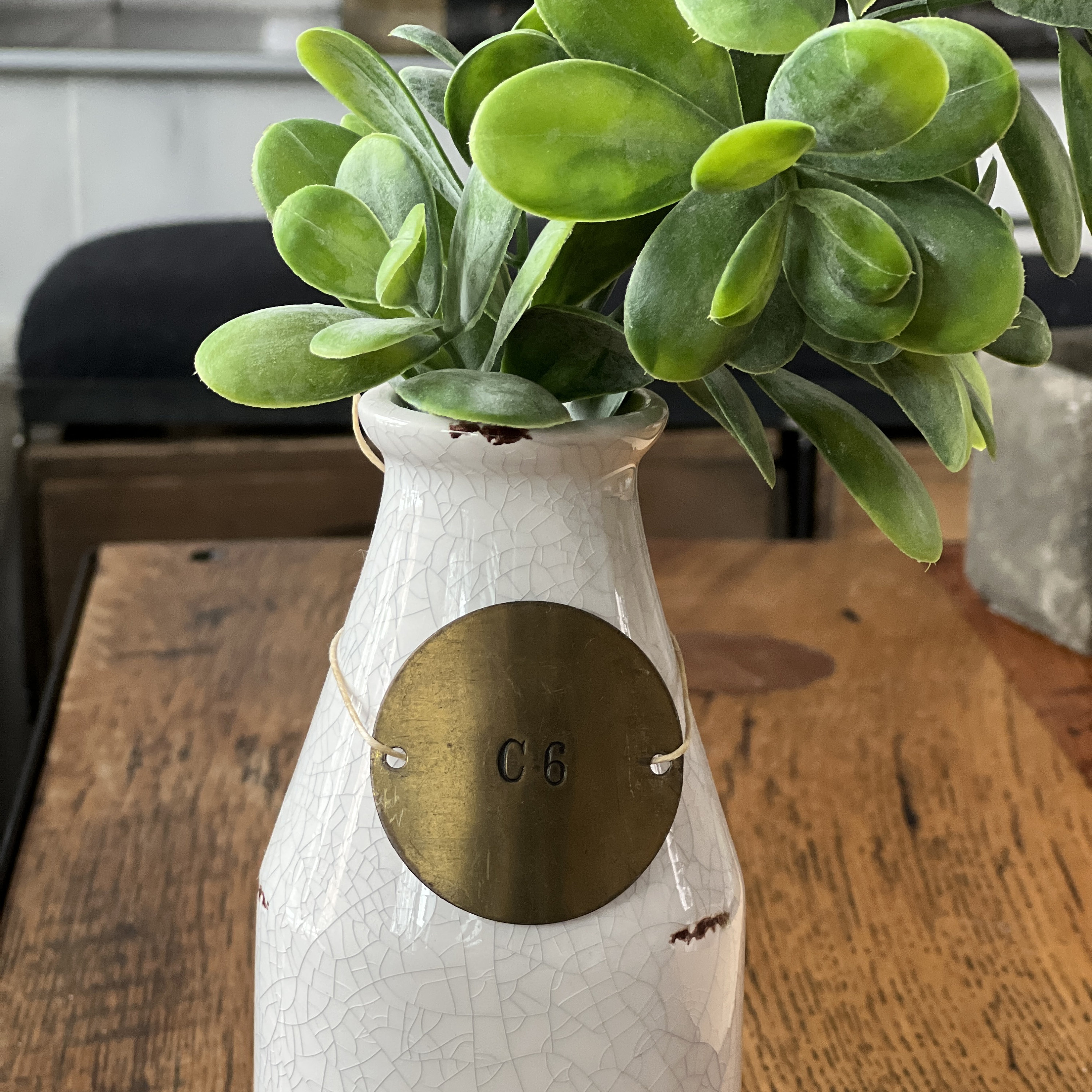 Vintage Curved brass tag - industrial valve id tag - steampunk metal ...