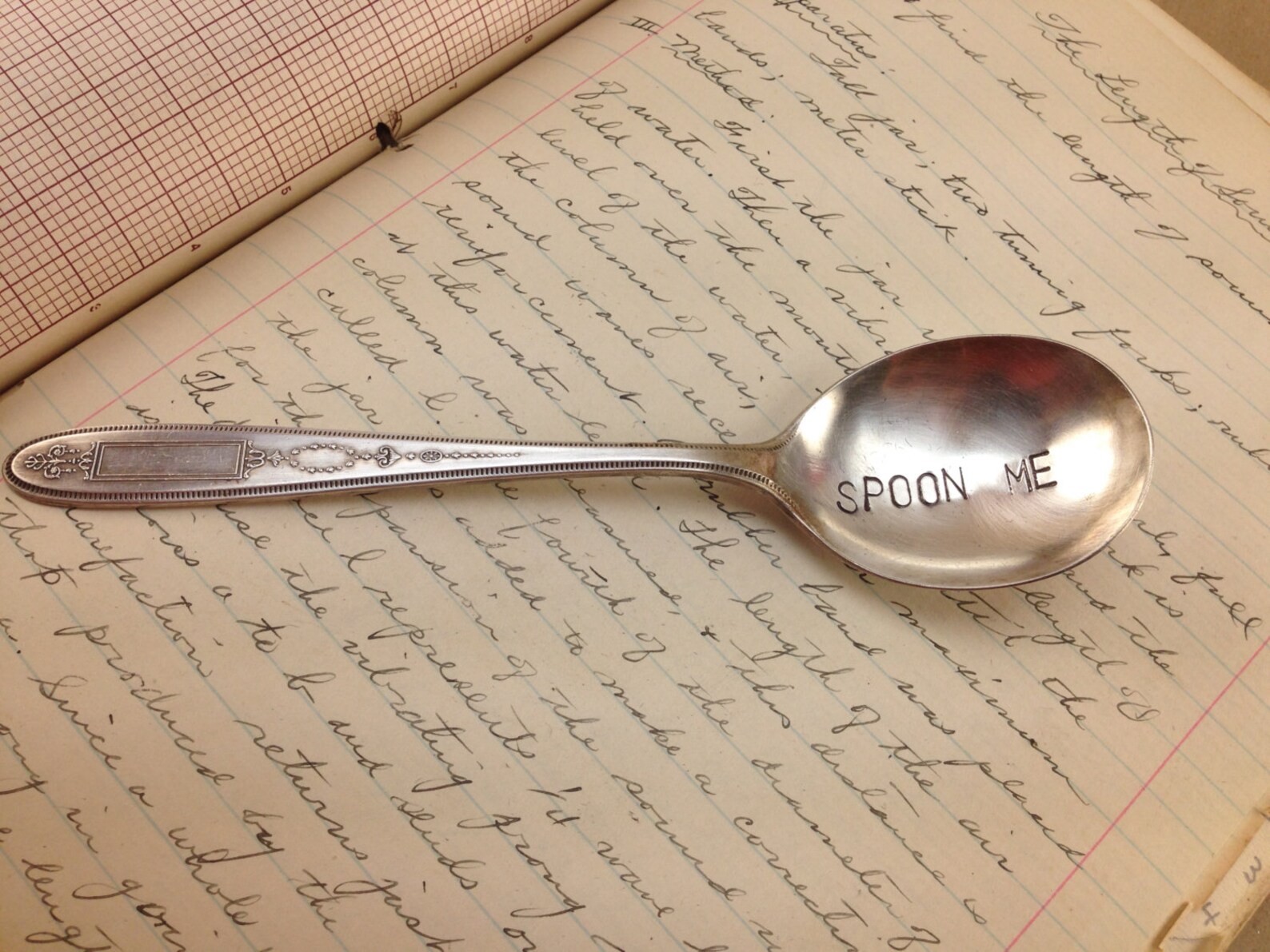 Spoon Me Hand Stamped Spoon - Valentine Gift - Handmade Coffee Lover ...