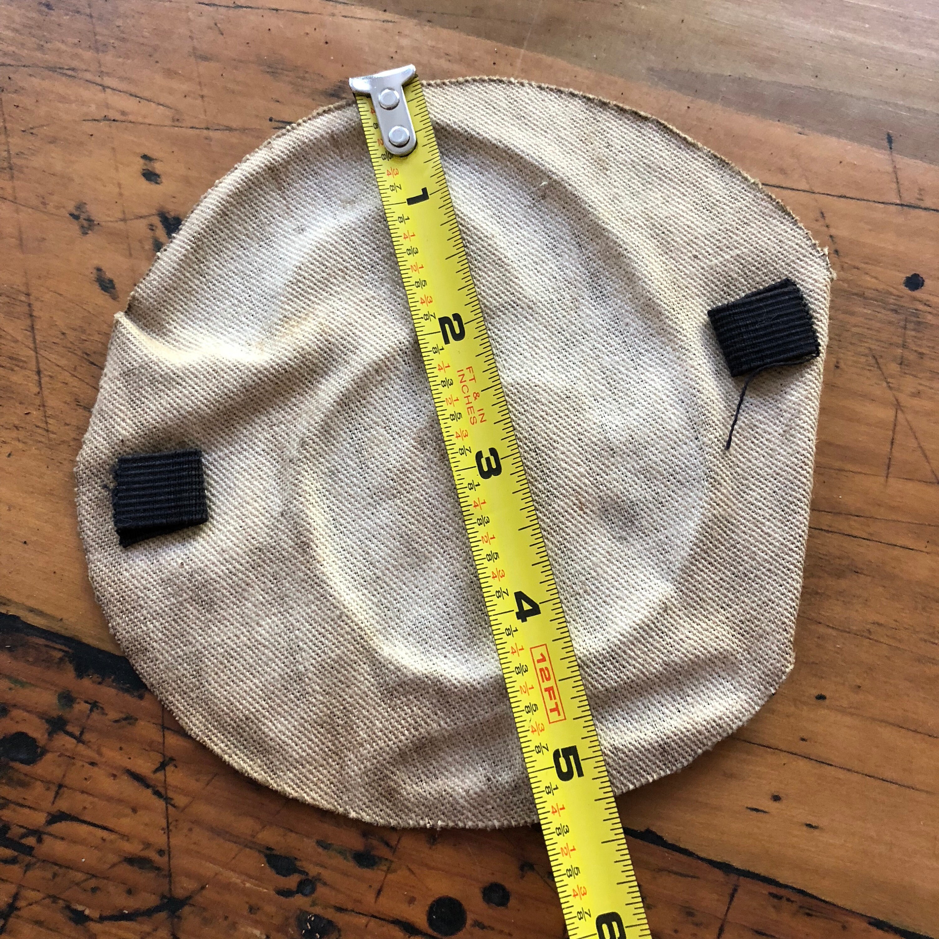 Vintage Horse Jockey arm band - Number 6 - Leather circle with grommets ...